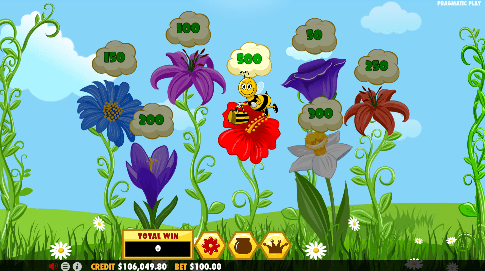 Play Busy Bees slot for free on Social Tournaments