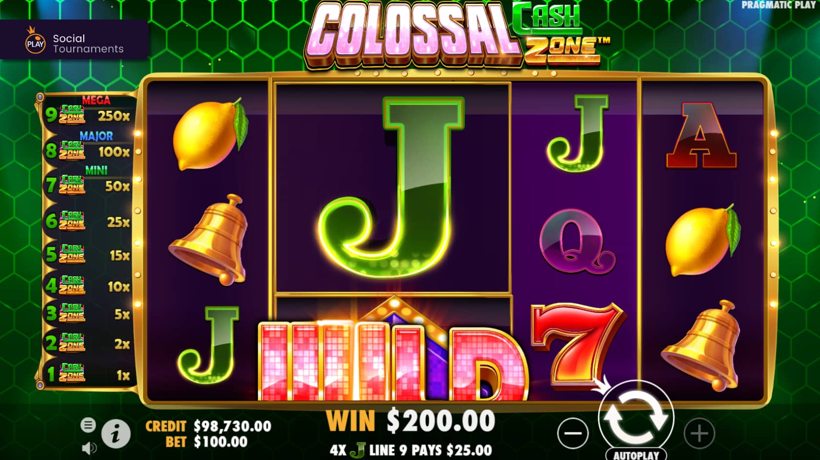 Play Colossal Cash Zone Slot Demo from Pragmatic Play
